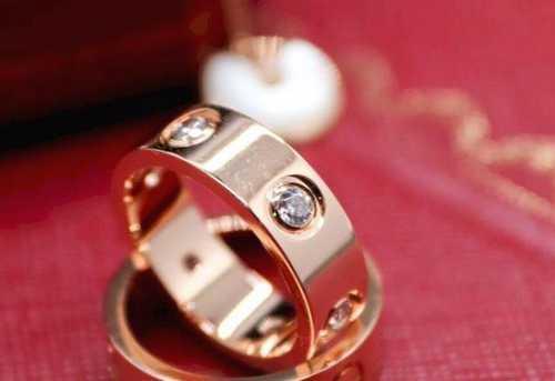 Кольцо Cartier Золото Бриллианты