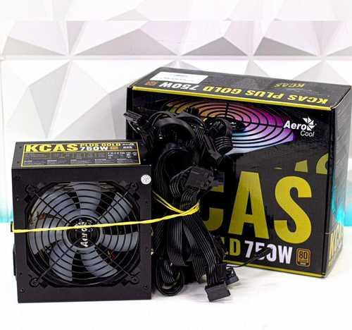 Блок питания 750W AeroCool kcas Plus Gold