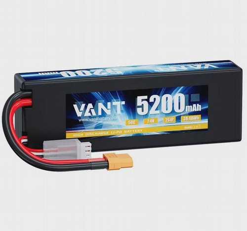 Аккумулятор Vant Lipo 2s (7,4v) 5200mAh 50C