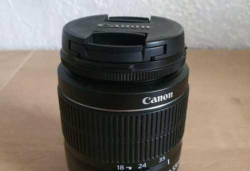 Объектив Canon ef-s 18 55mm f/3,5-5,6