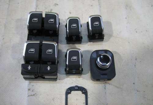 Кнопки стеклоподъемников комплект Audi A6 C7