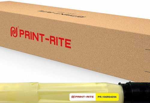 Картридж print-rite tfxagdyprj, 106R04056, желтый