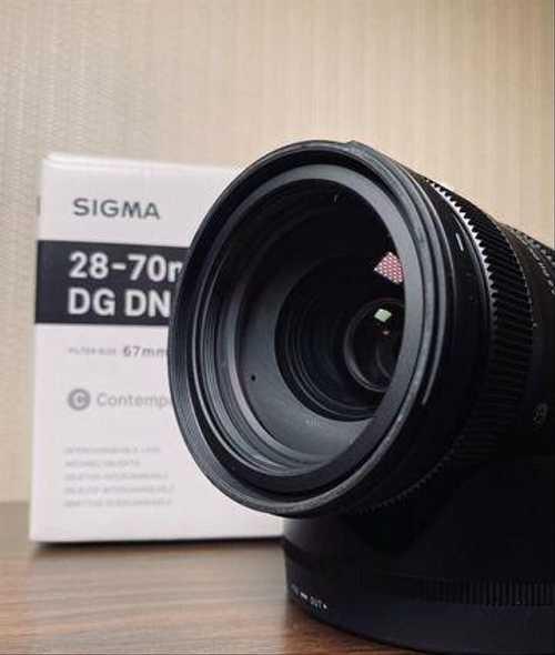Sigma 28-70mm F2.8 DG DN для Sony E