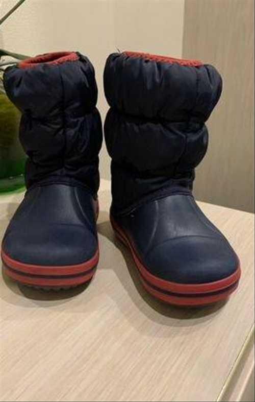 Детские резиновые ботинки Crocs