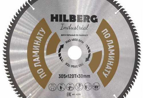 Диск пильный по ламинату 305x30x120Т Hilberg HL305