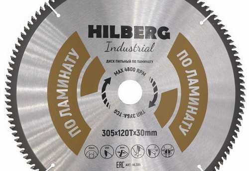 Диск пильный по ламинату 305x30x120Т Hilberg HL305