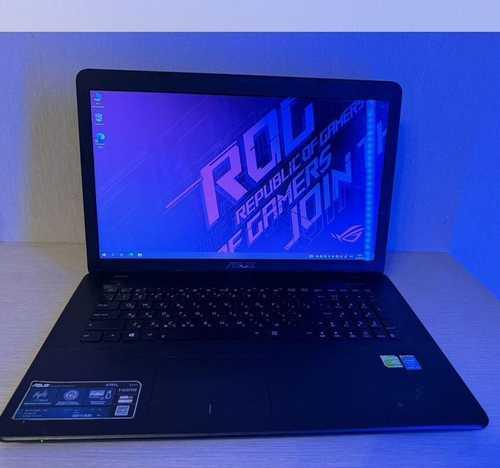 Top игровой Asus 17.3 gtx 820 i5 8/256 ssd