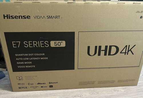 Телевизор Hisense 50E7HQ qled