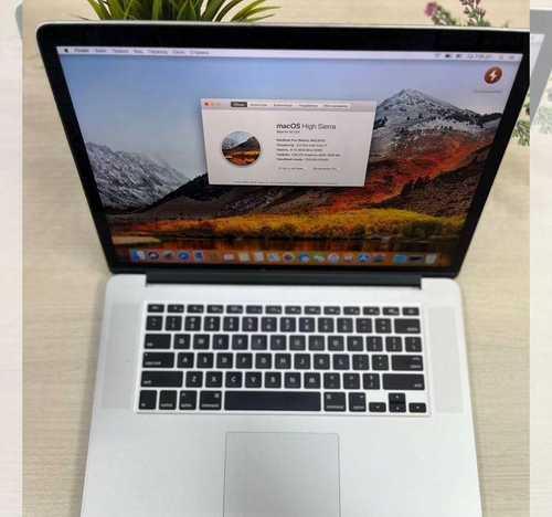 Macbook Pro 15 retina i7/8/256gb A1398 2012