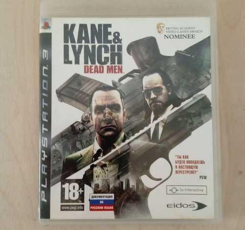 Kane & Lynch Dead Men PS3