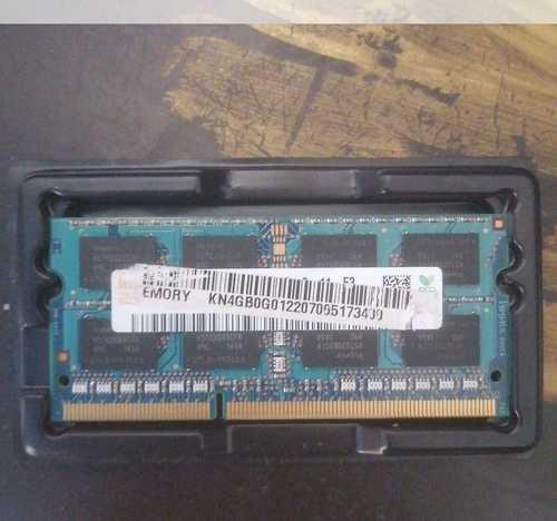 Оперативная память ddr3l 4 gb