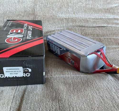 Аккумулятор lipo 6S 6500 GNB