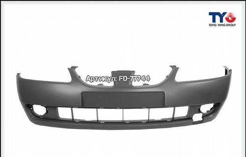 Бампер передний под раздельную Nissan Almera N16