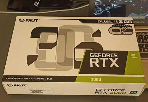 Видеокарта RTX 3060 Dual OC 12gb New