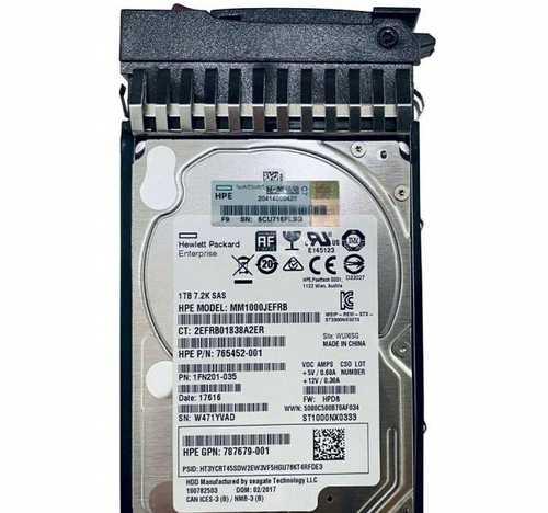 MM1000jefrb HDD HP 2,5" 1 Тб