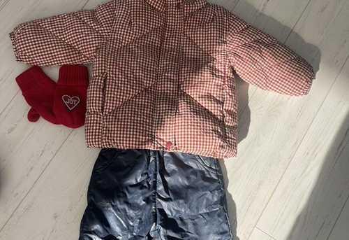 Куртка zara / брюки gulliver /шапка hm