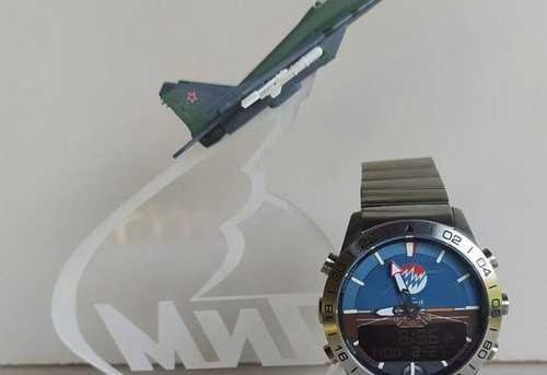 Авиационные часы пилота миг-35 вкс РФ брелок зш-7