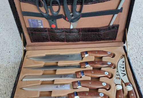 Набор ножей в кейсе для барбекю