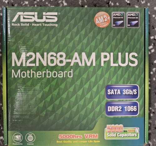 Комплект asus m2n68-am plus