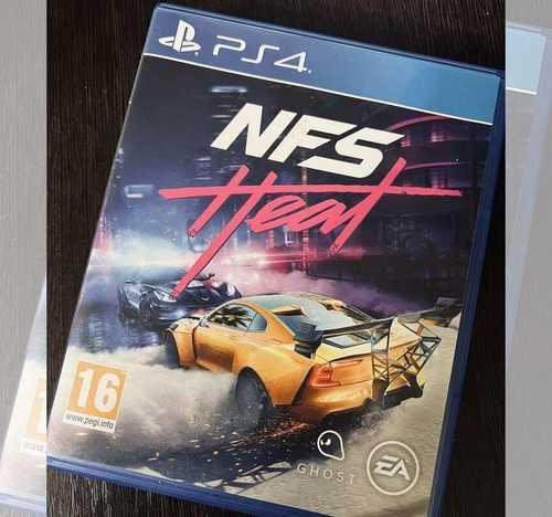 Nfs heat ps4 диск