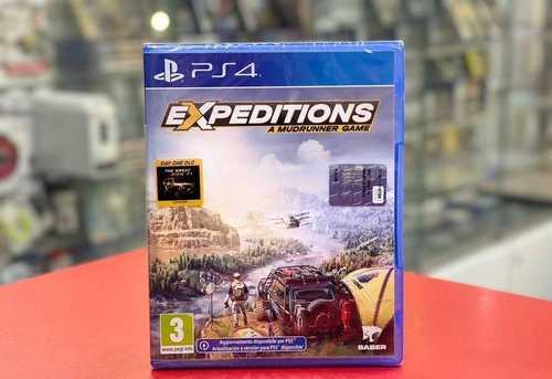 PS4 Expeditions: A MudRunner Game cusa-44233 (Русс