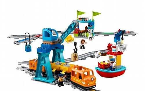 Lego duplo грузовой поезд 10785