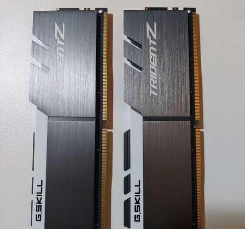 Оперативная память DDR4 G.Skill TridentZ 32gb 3600