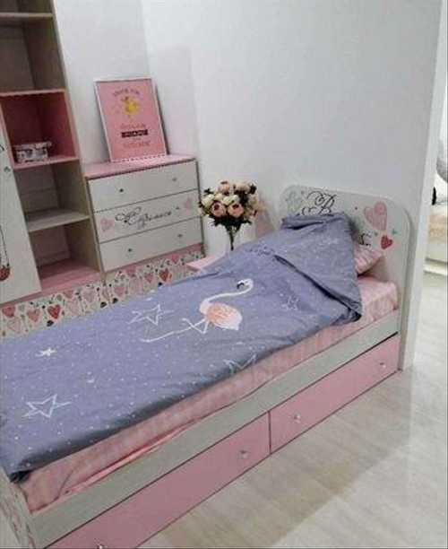 Детская кровать девочке от 3 лет