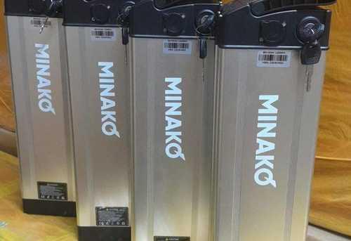Аккумуляторы minako для электровелосипеда