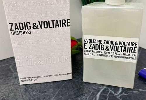 Zadig Voltaire this is her 100мл парф вода