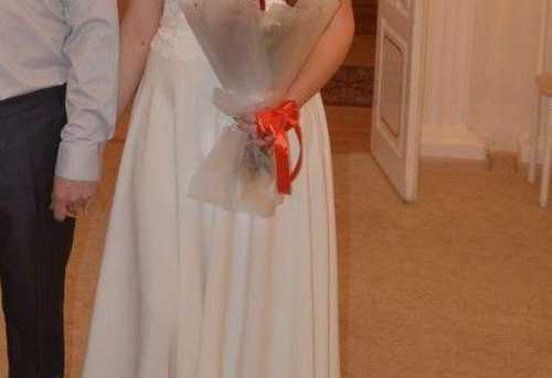 Свадебное платье 50 размер