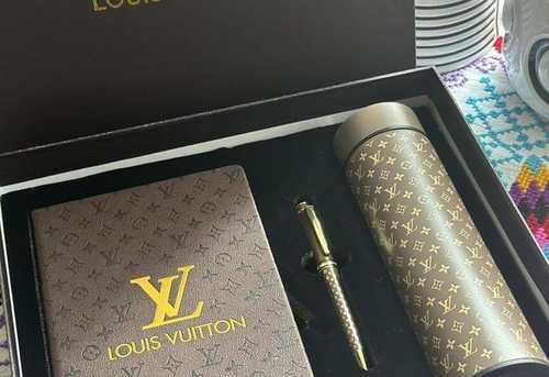 Набор блокнот термос Louis Vuitton