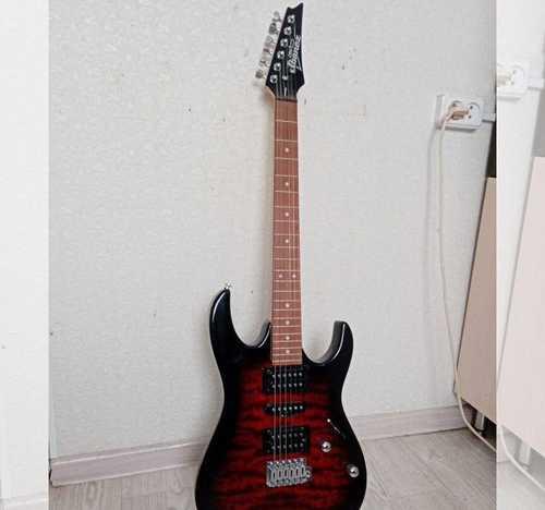 Электрогитара ibanez GRX70QA-TRB