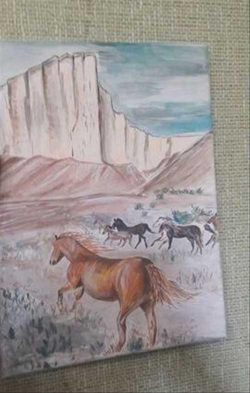 Картина "Лошадки"