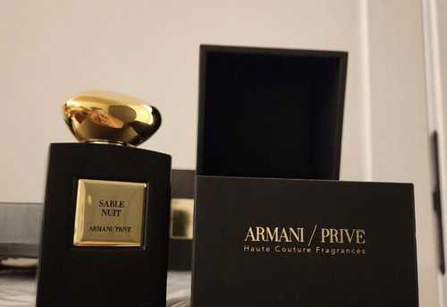 Парфюмерная вода Sable Nuit - Armani Prive