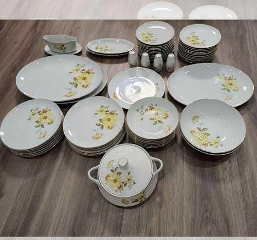 Японский сервиз Noritake rose china R118