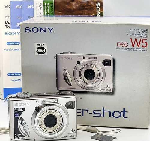 Фотоаппарат Sony Cyber-shot DSC-W5