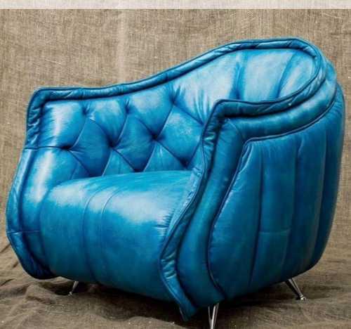 Кресло Siesta Blue Shabby Leather