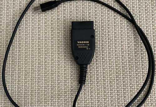 Диагностический кабель VAG 908. VAG/ISO interface