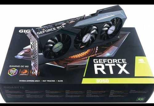 Продам видеокарту gigabyte geforce rtx 3050 8GB