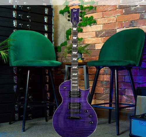 ESP LTD EC-1000FM See Thru Purple