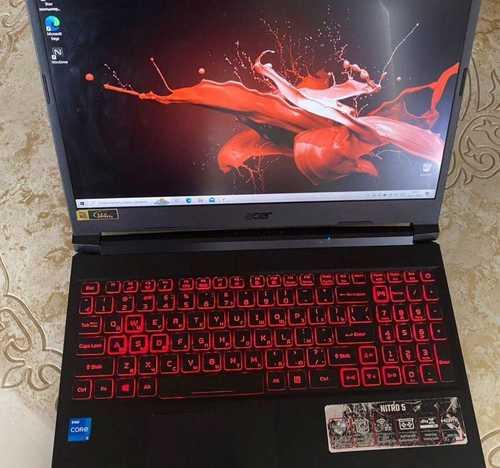 Nitro 5 i5 11400H/RTX3050ti/16gb/SSD256/144HZ
