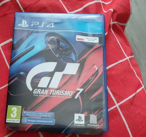 Grand turismo 7 ps4 диск