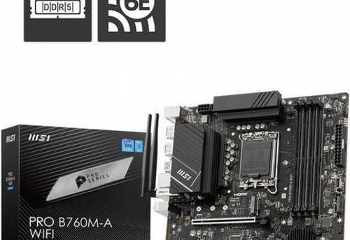 Комплект MSI PRO B760M-A wifi+I5 14600k +32gb ddr5