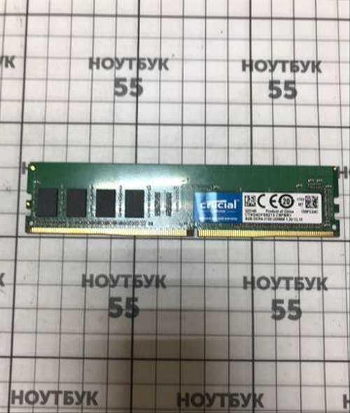 Оперативная память ddr4 8Gb crucial