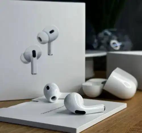 Airpods pro 2 premium с гумоподавлением