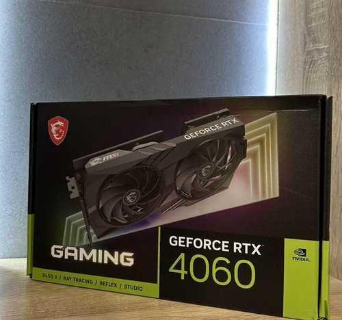 MSI Видеокарта GeForce RTX 4060 gaming 8 гб