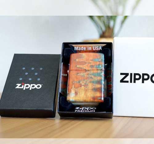 Зажигалка Zippo Painted Brush (Новая, Оригинал)