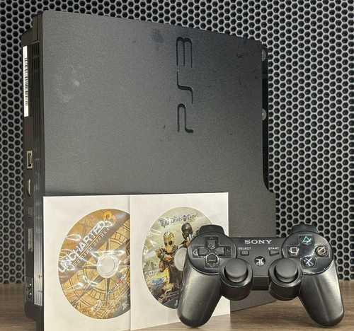 Sony PS3 Slim 500 gb прошитая Cobra