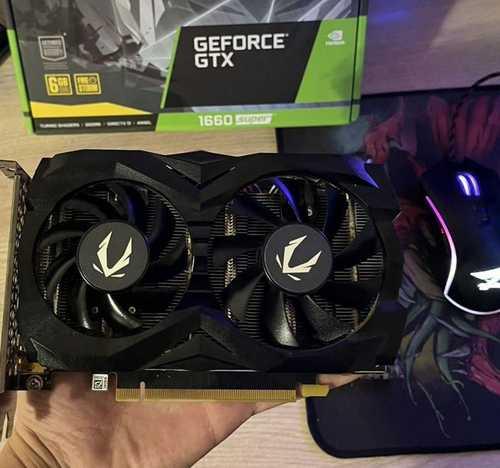 Видеокарта Zotac gtx 1660super